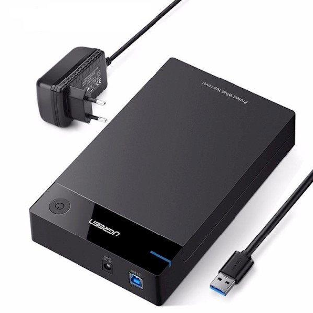 Купити Зовнішня кишеня US222 USB 3.0 3.5 Inch Hard Drive Box EU (50422 ...